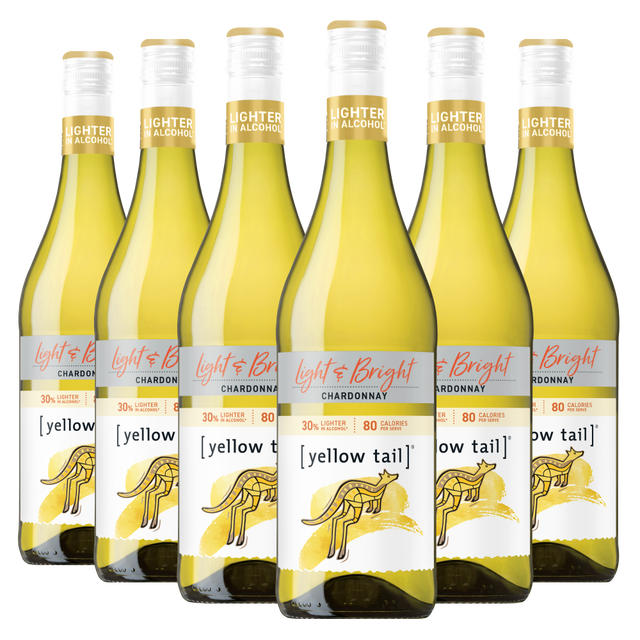Buy [yellow tail] Light & Bright Chardonnay - Australia Wide Delivery