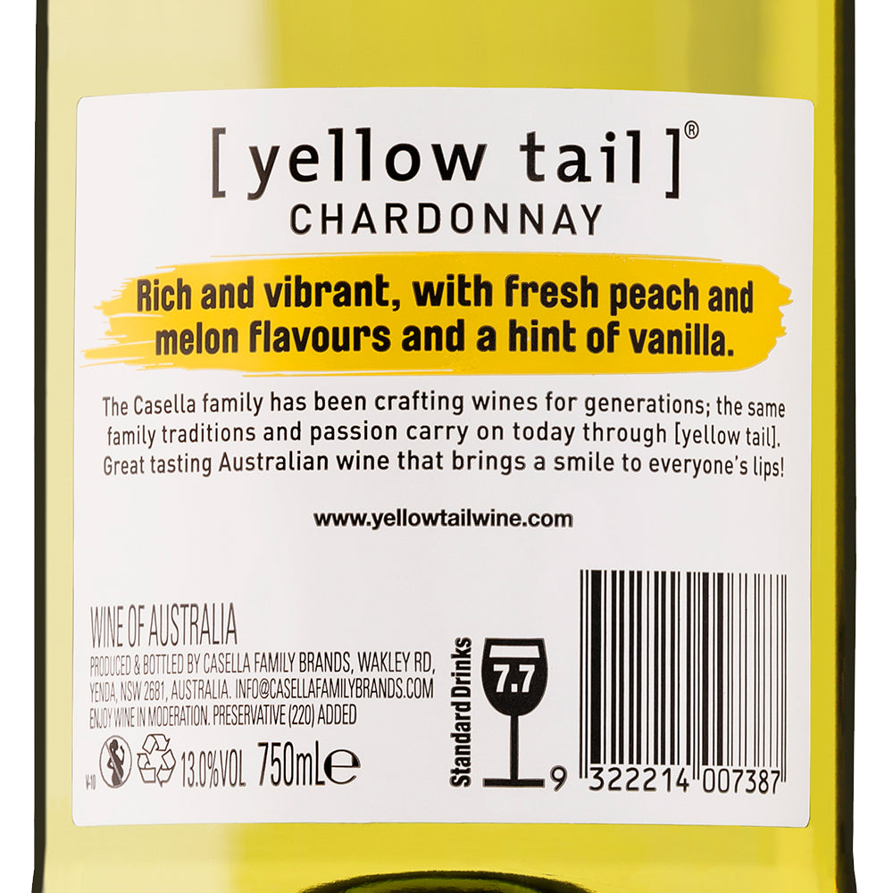 Buy [yellow tail] Chardonnay - Australia Wide Delivery