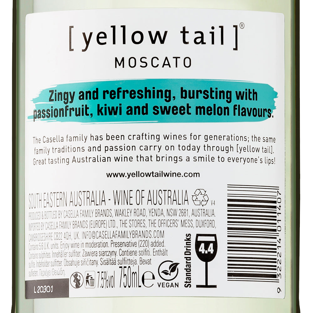 Buy [yellow tail] Moscato - Australia Wide Delivery