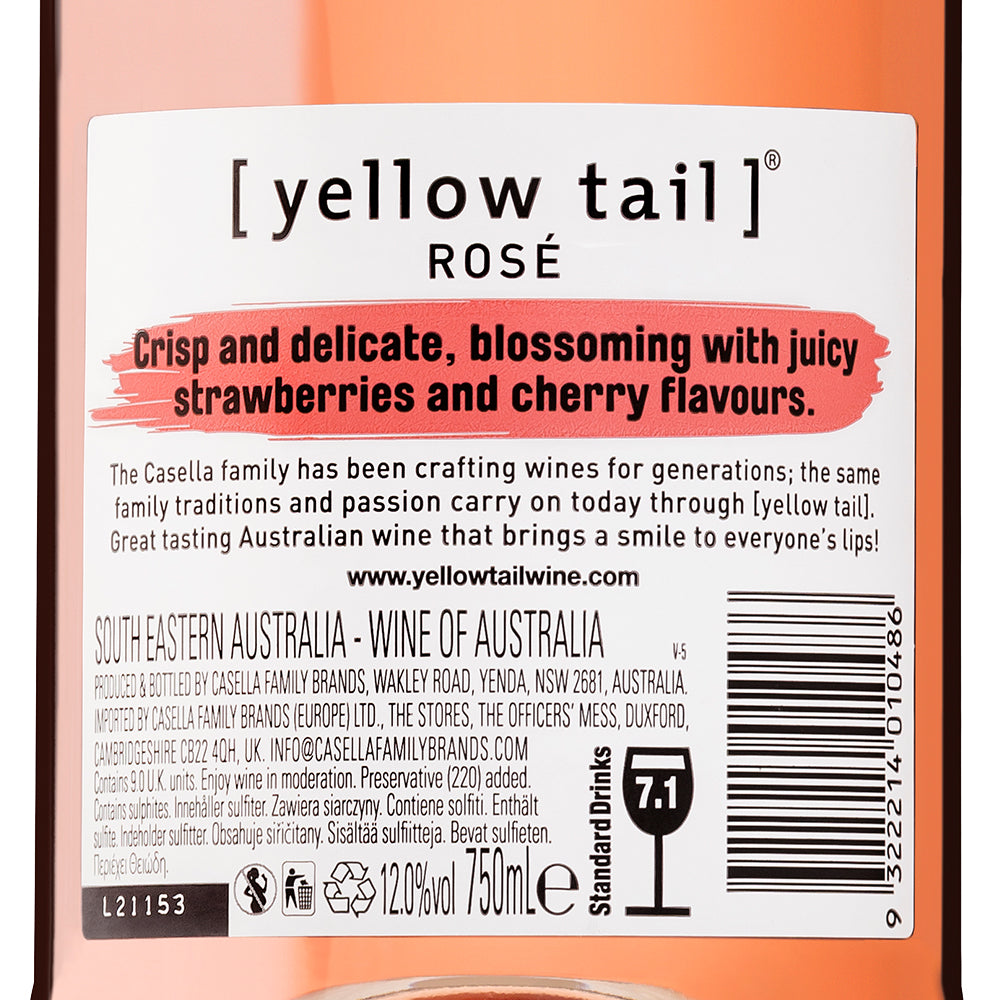 Buy [yellow tail] Rosé - Australia Wide Delivery